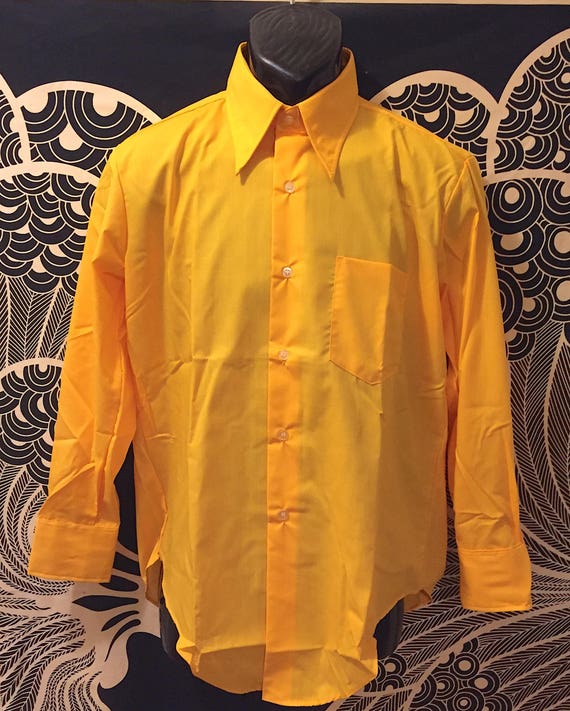 vintage 1970s 1980s goldenrod - Gem
