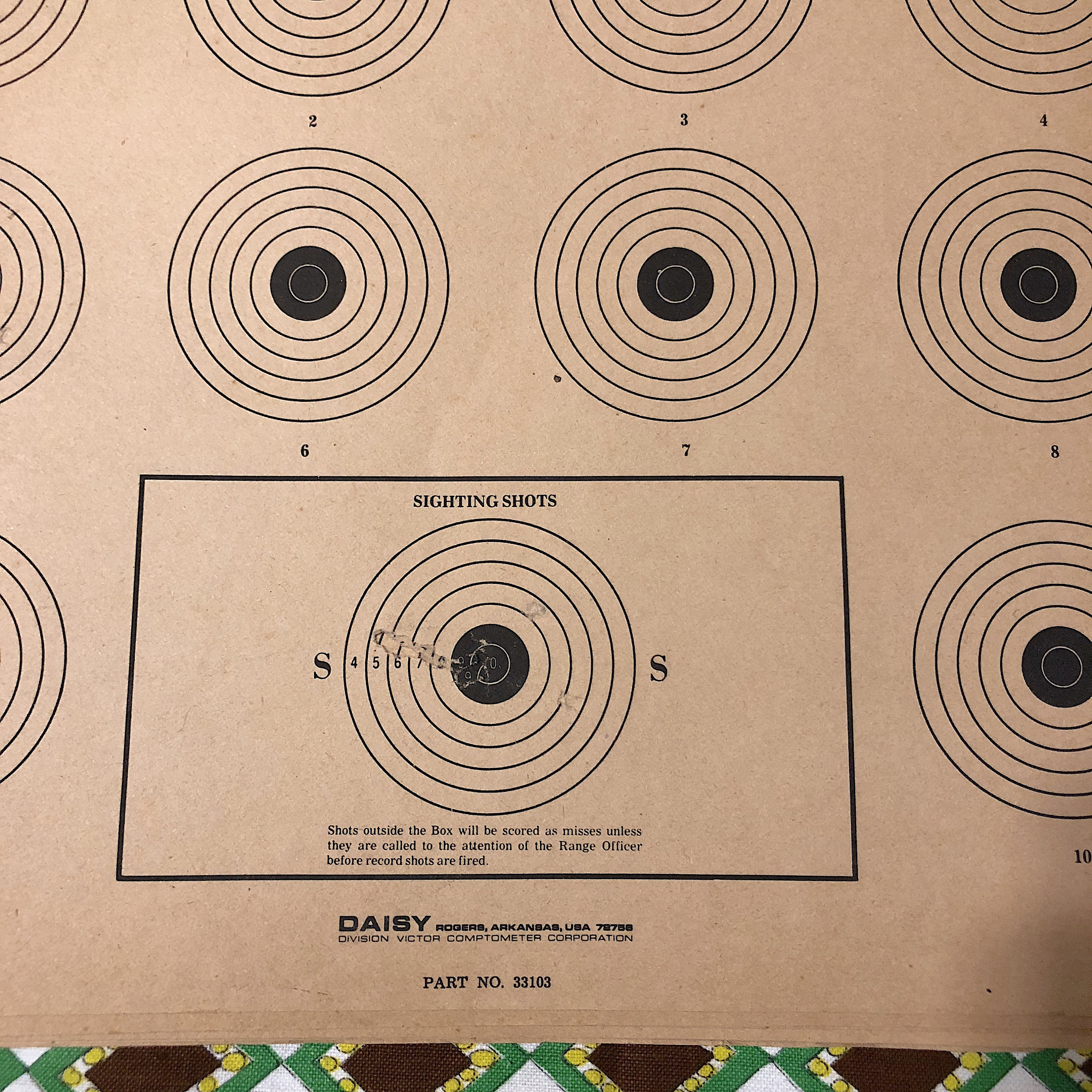 Vintage 1960s 1970s Daisy BB Gun Championship Targets Group of | Etsy