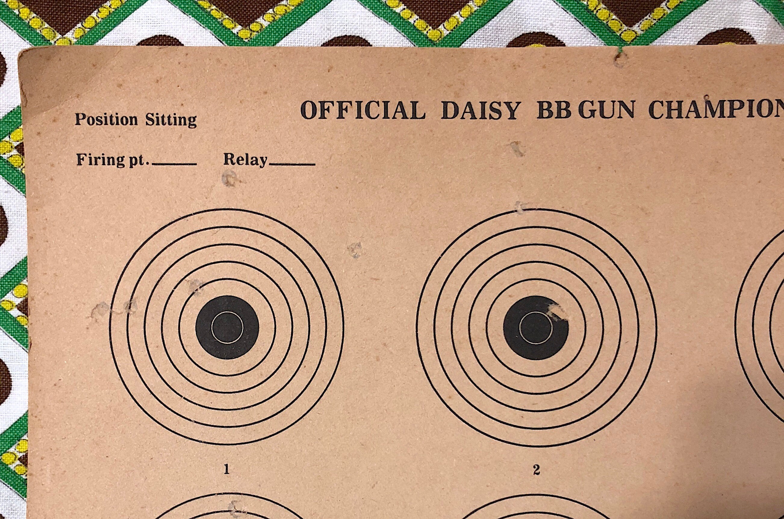 Vintage 1960s 1970s Daisy BB Gun Championship Targets Group of - Etsy