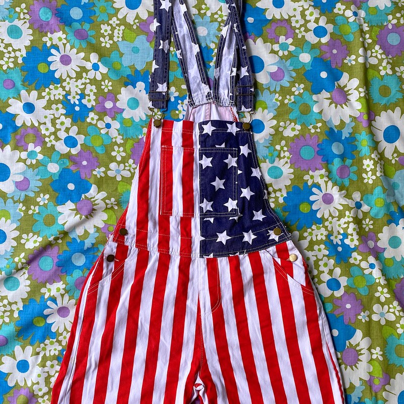 Striped Overalls - Etsy