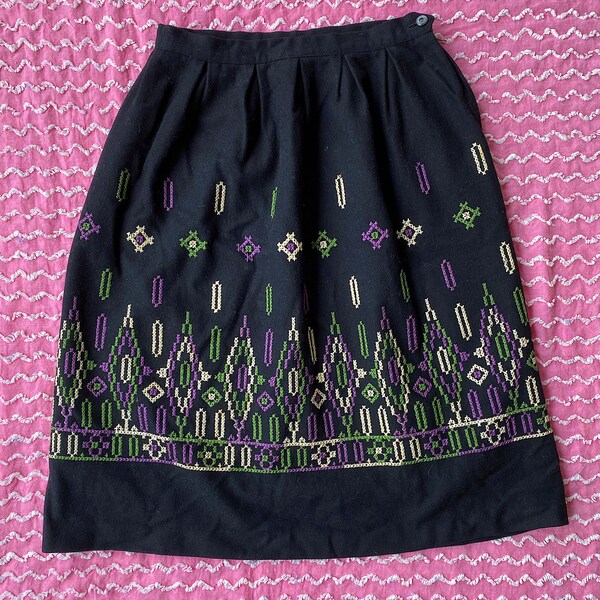 Wool Skirt - Etsy