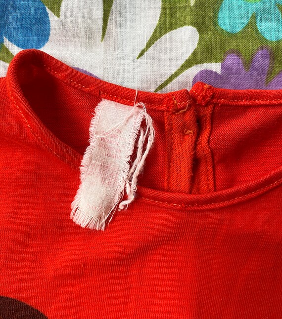 Vintage 1970s Long Mickey Mouse T-Shirt Dress Nightgo… - Gem