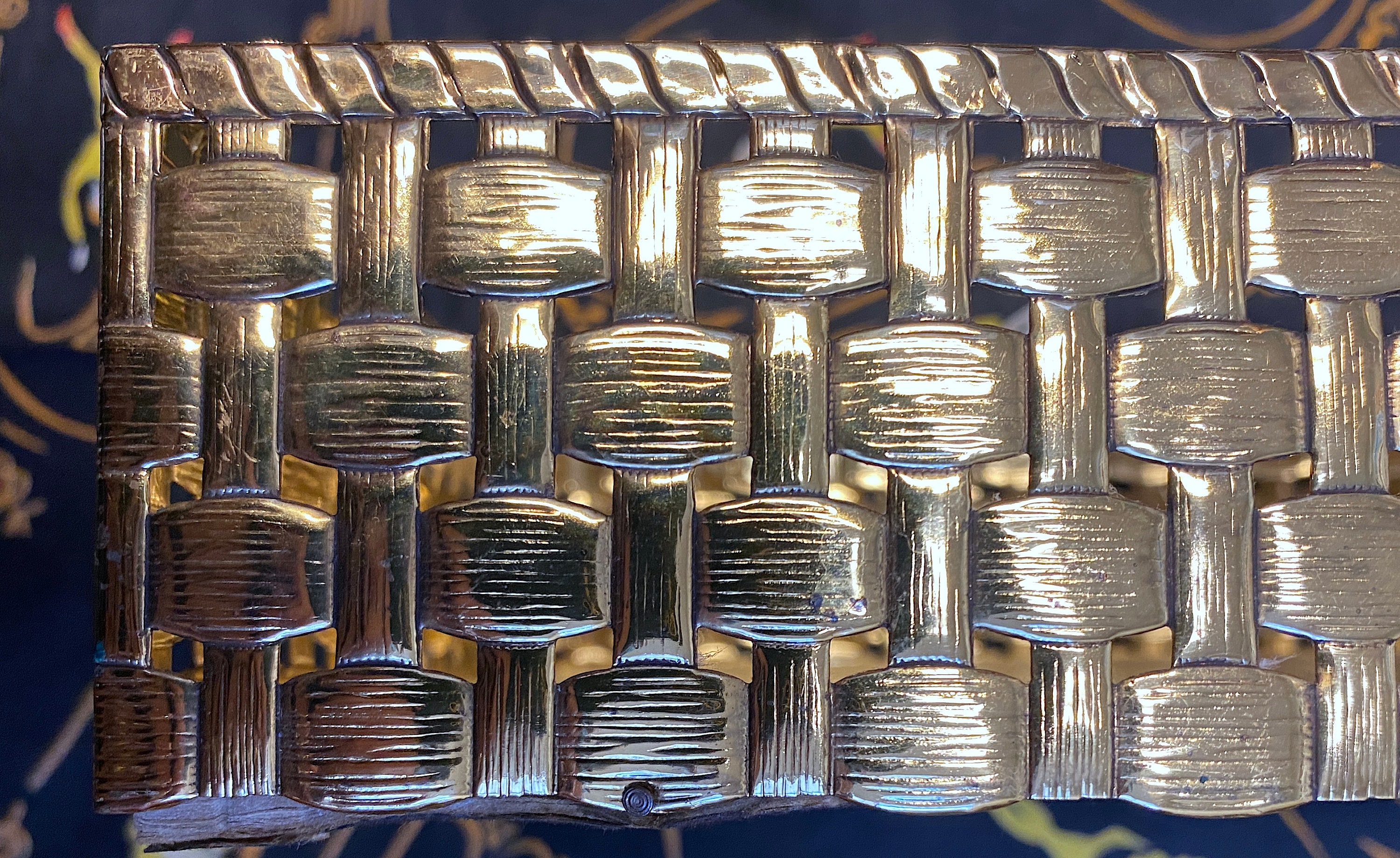 Vintage 1960s 1970s Metal Tissue Box Holder Gold Tone Basket - Etsy