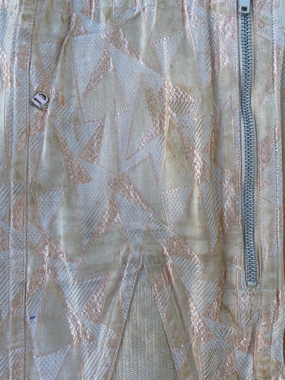 Vintage 1950s Zip Up Corset Girdle With Garter Straps… - Gem