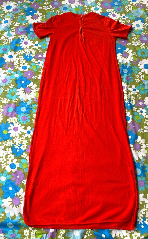 Vintage 1970s Long Mickey Mouse T-Shirt Dress Nightgo… - Gem