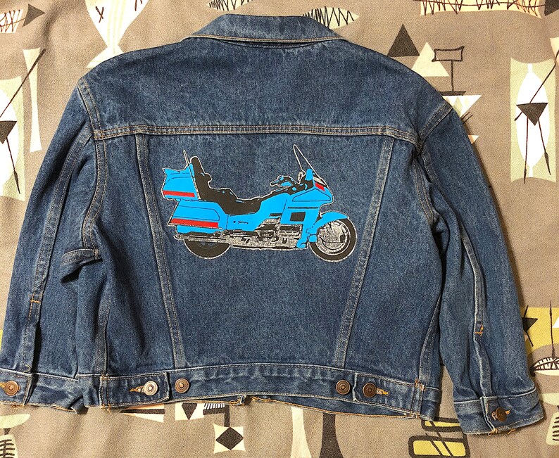 Vintage 1980s Denim Jacket Trucker Hipster Old School Jean | Etsy