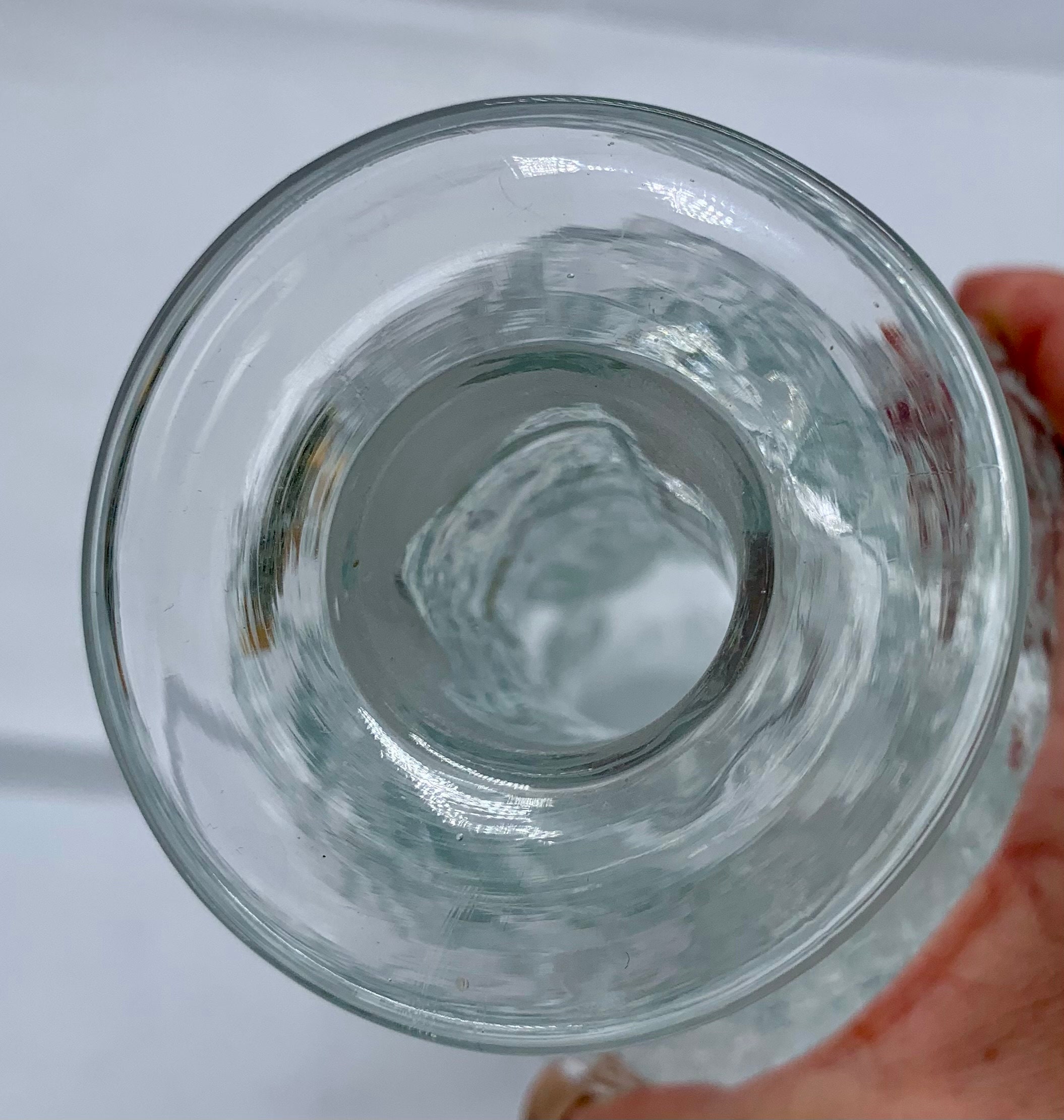 Vintage 1960’s Blenko Hand Blown Glass “moonscape” 6819 Decanter in ...