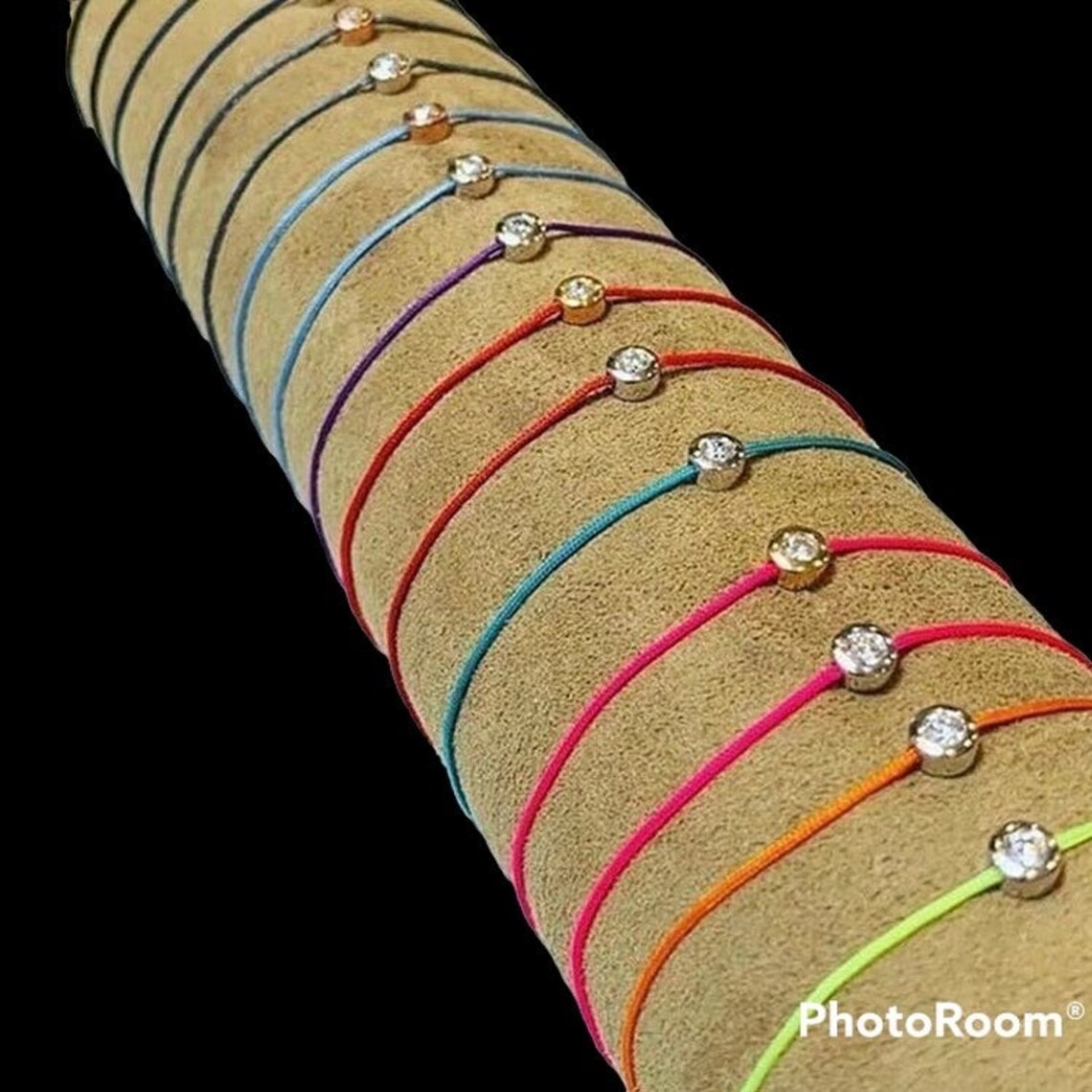Echte Diamant-String-Armbänder - Etsy.de