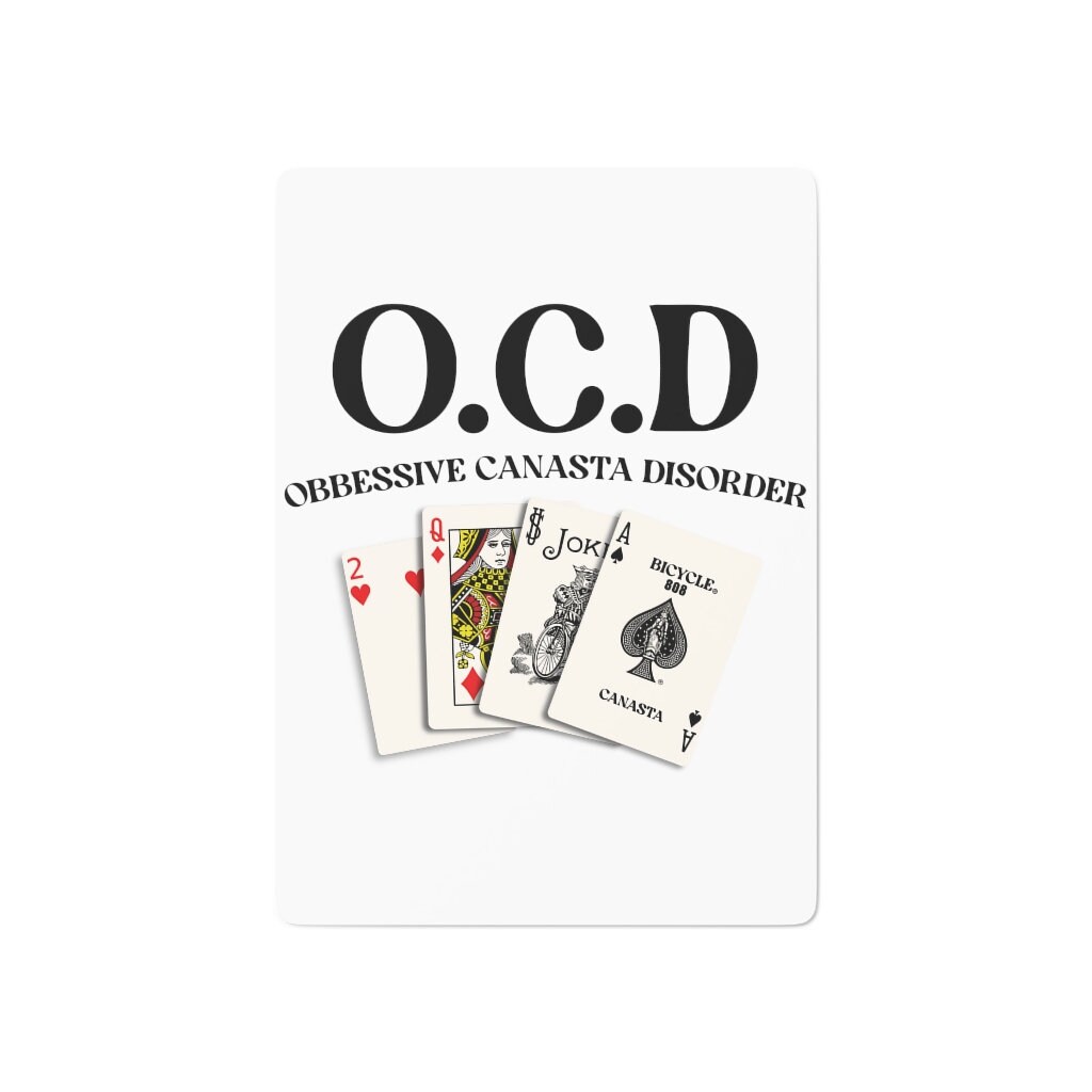 CANASTA Custom Playing Cards - Etsy