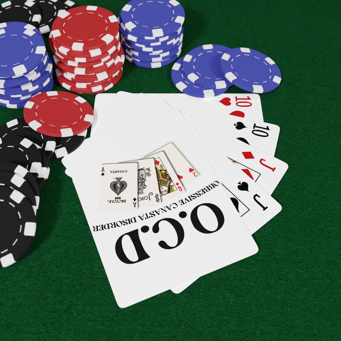 CANASTA Custom Playing Cards - Etsy