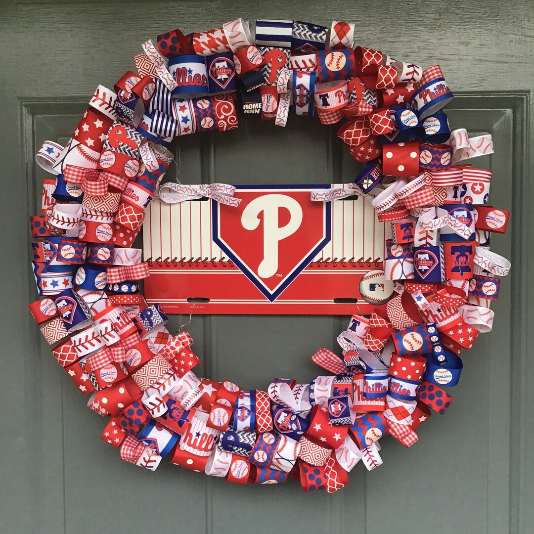 Phillies Wreath 20 - Etsy