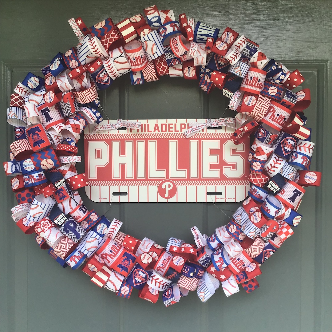 Phillies Wreath 20 - Etsy