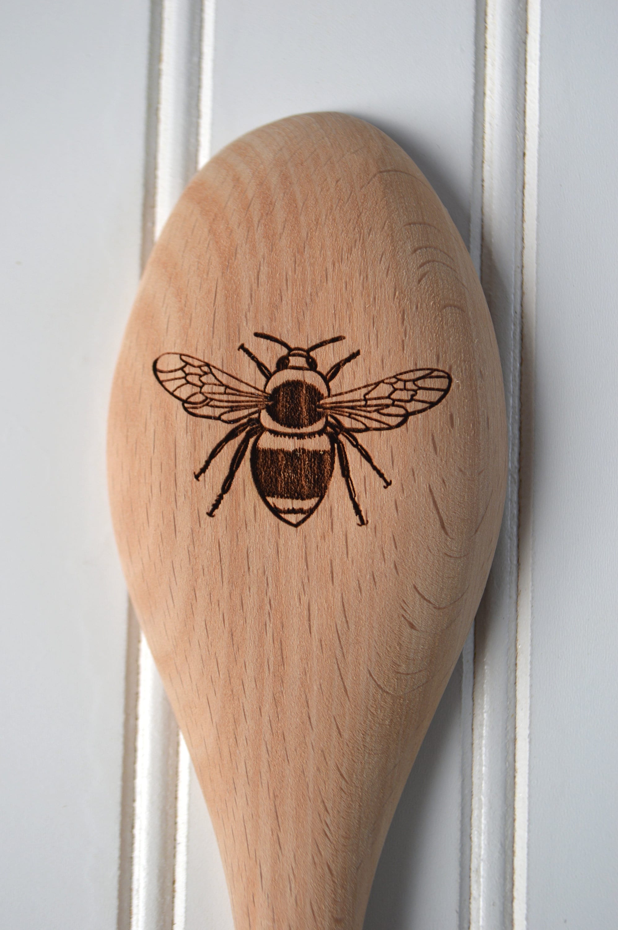 Bumblebee Large Wooden Spoon. Personalized for gifts or | Etsy