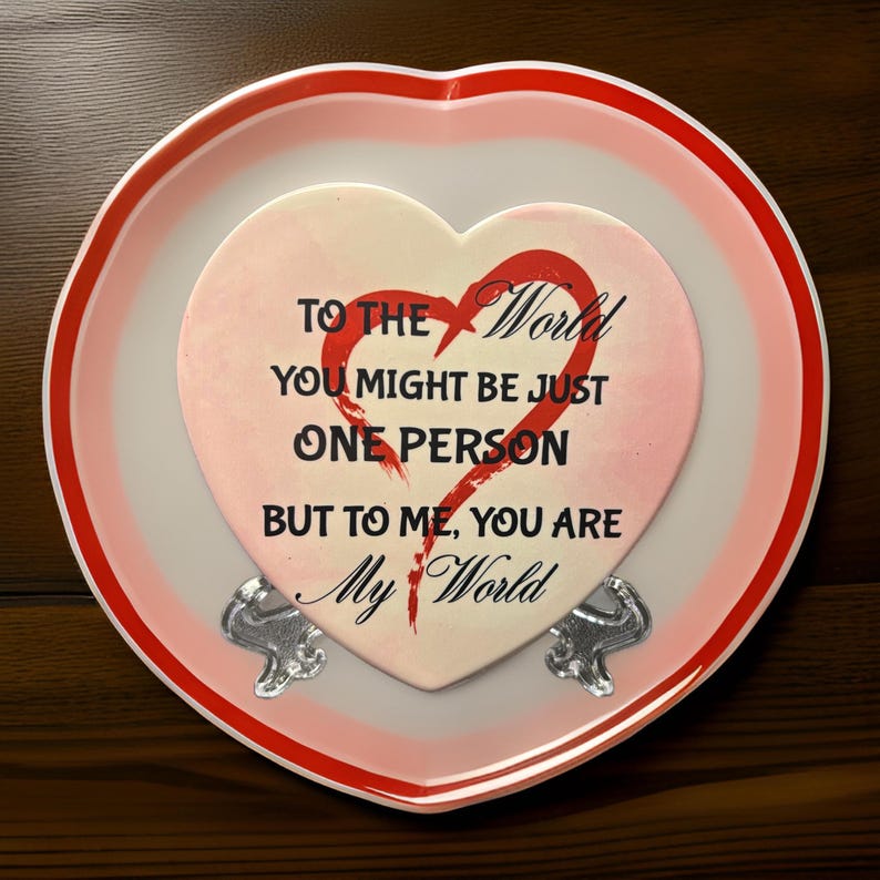 This my World Sublimation Display of Love for Lovers, Valentine Day ...