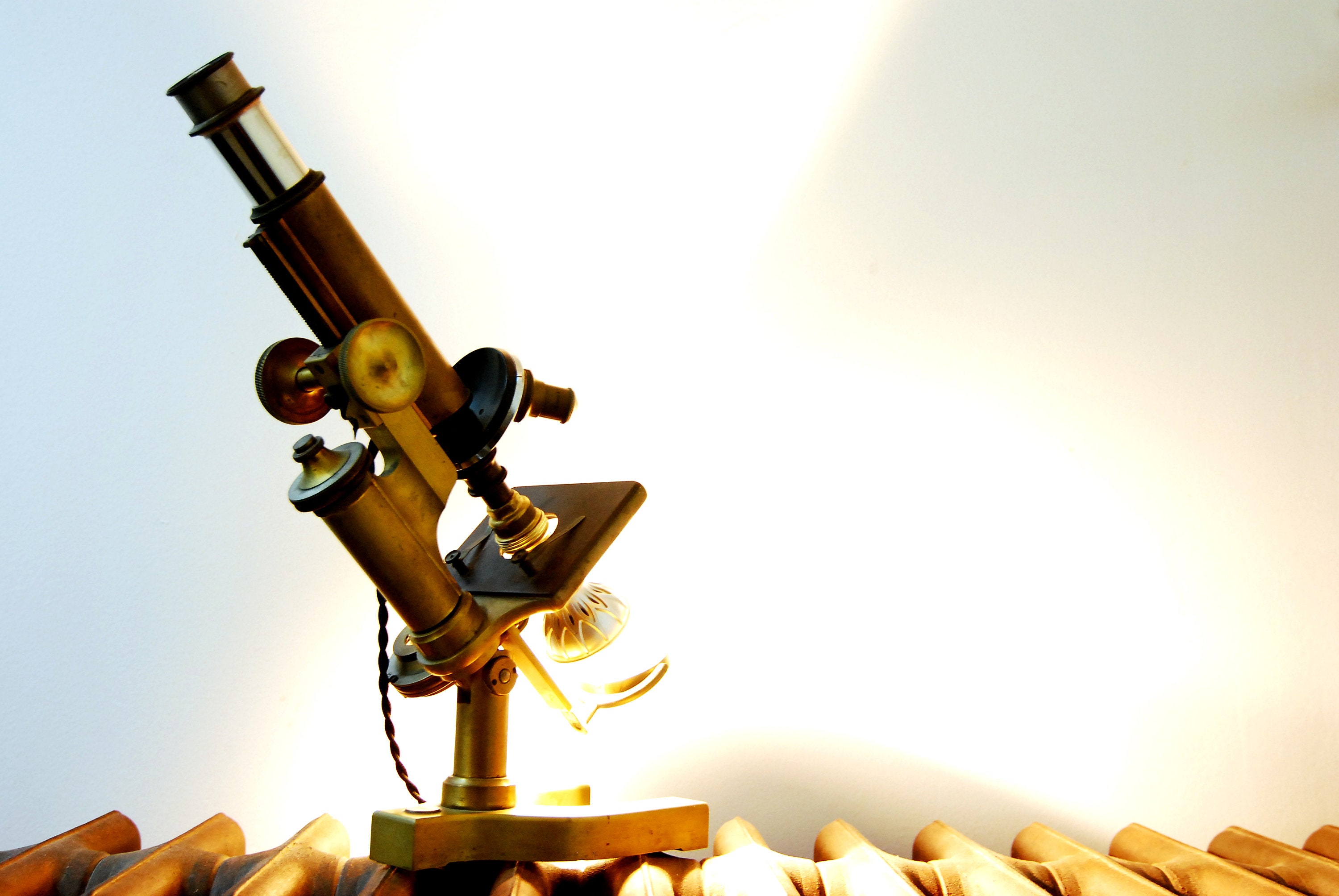 Bausch and Lombe Microscope Lamp - Etsy