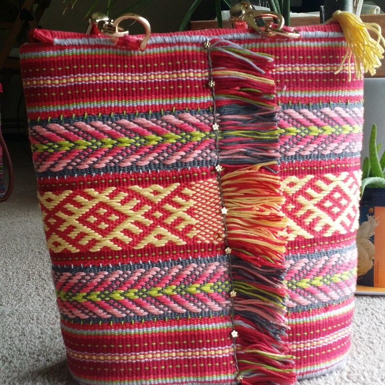 Tutorial for a Handwoven Bag - Etsy