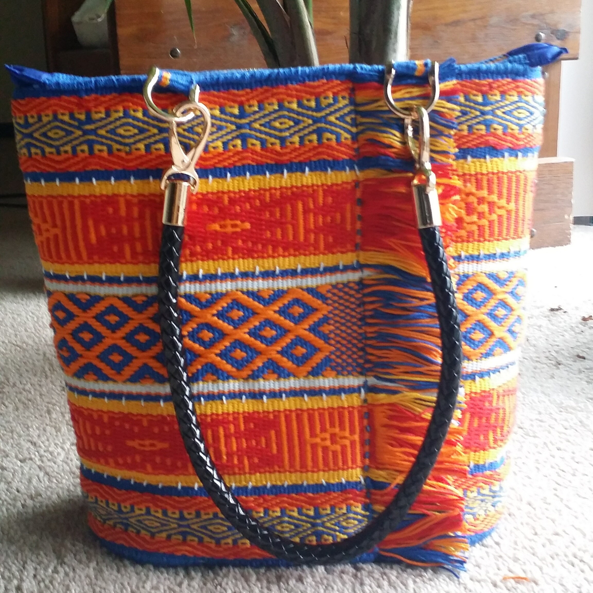 Tutorial for a Handwoven Bag - Etsy