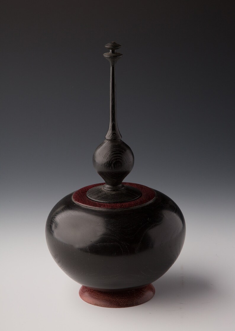 Ebonised Ash With Purple Heart Detail - Etsy