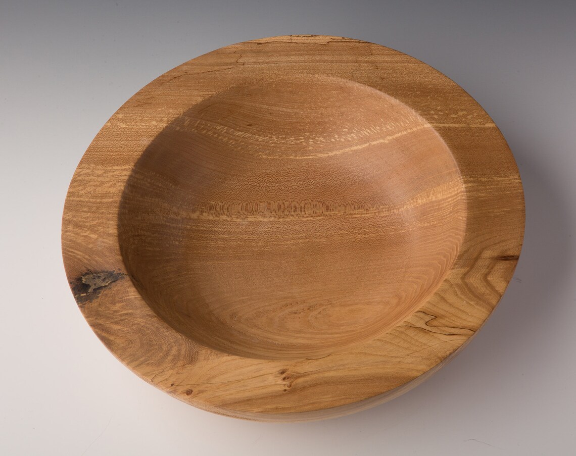 Salad Bowl, Irish Craft, Elm, Donegal Craft, - Etsy