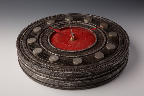 Clock Modern Design Irish Craft Donegal | Etsy