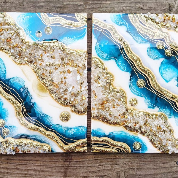Geode Wall Art - Etsy