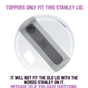 Personalized Football Stanley Plate, Stanley Accessory, Stanley Cup ...