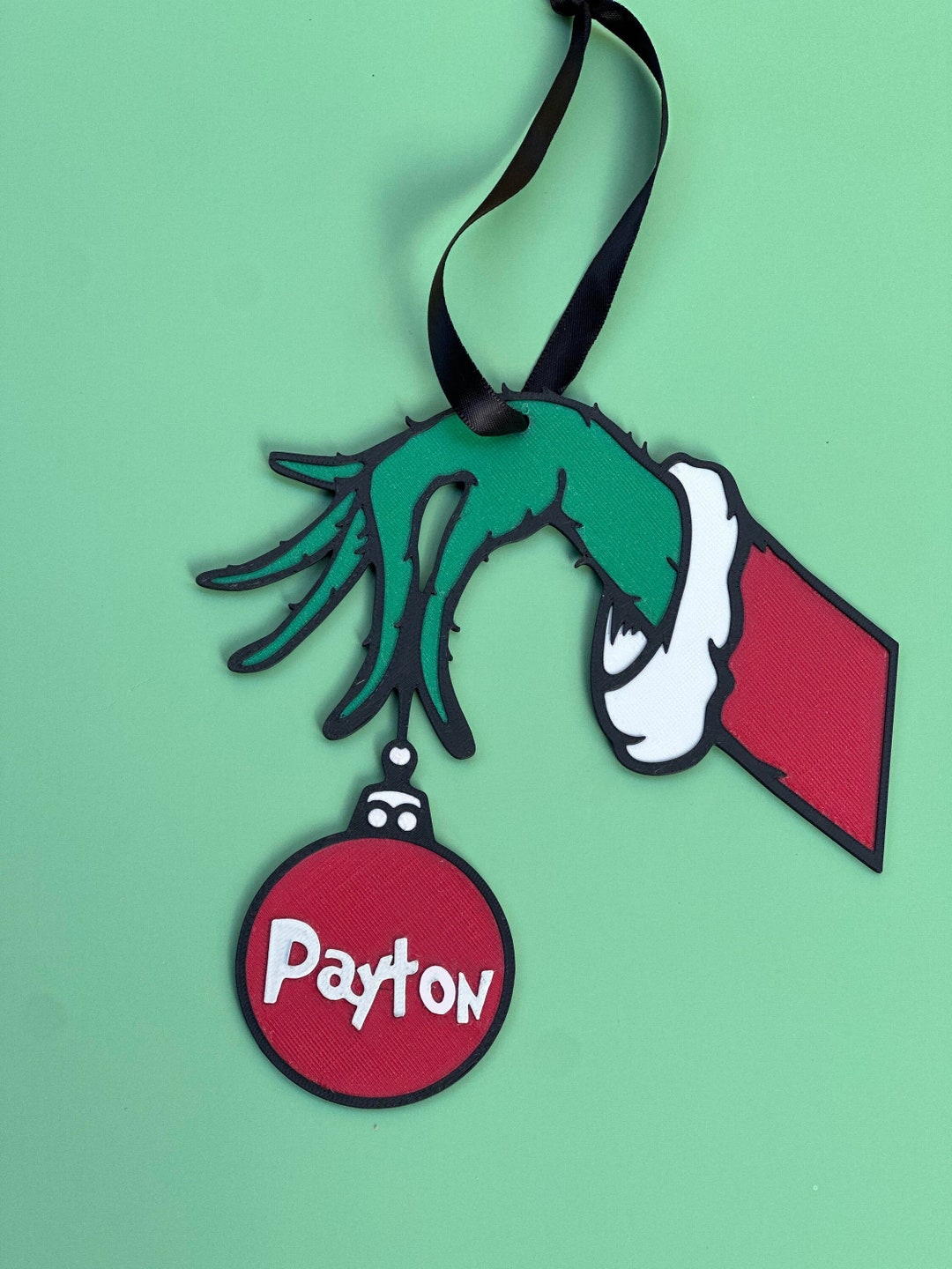 Personalized Grinch Ornament Custom Ornament Grinch - Etsy