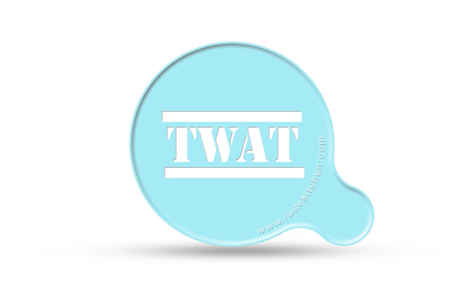 Rude Stencils for Drinks and Desserts (set of 6) - Etsy