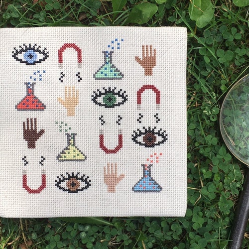 Science Modern Cross Stitch Pattern PDF Instant Download - Etsy