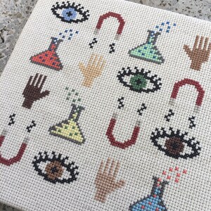 Science Modern Cross Stitch Pattern PDF Instant Download - Etsy