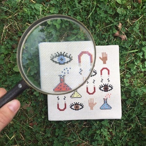 Science Modern Cross Stitch Pattern PDF Instant Download - Etsy