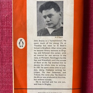 Room at the Top by John Braine - Penguin Books - 1959 - Etsy