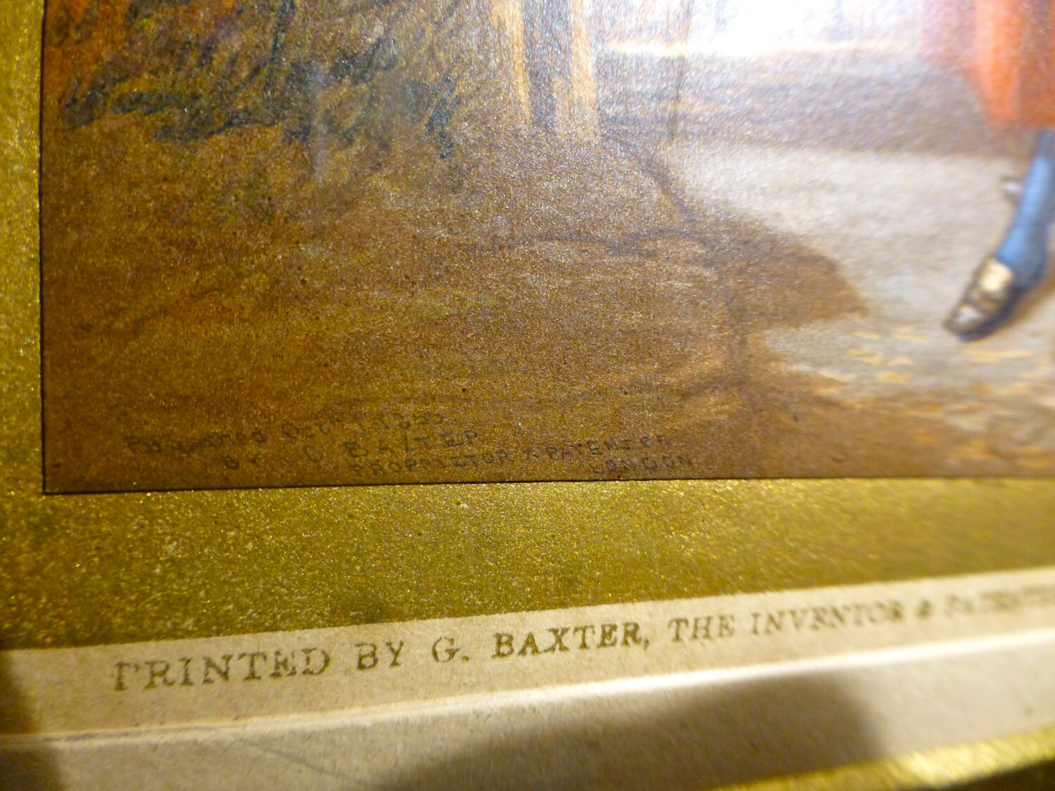 Antique Baxter Print 'Returning for Prayer' in | Etsy