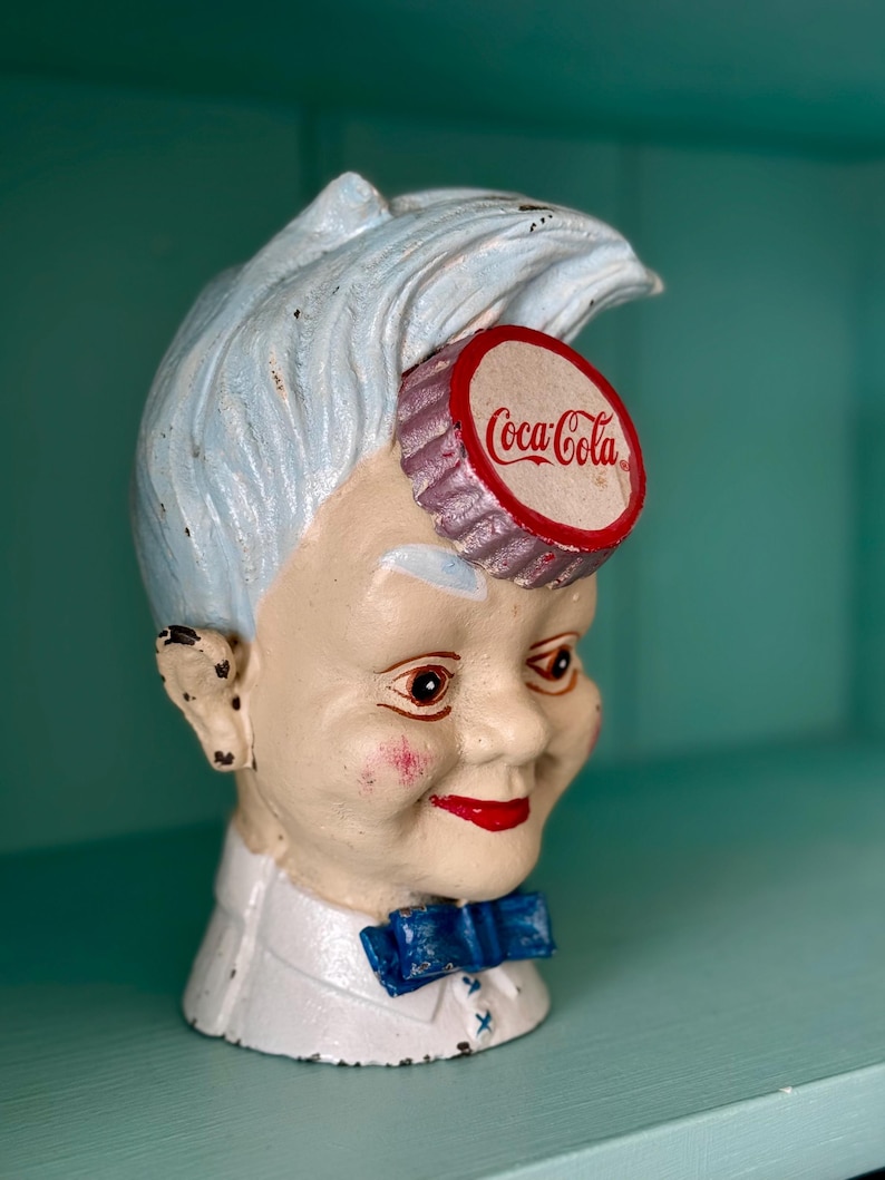 Coca-cola Cast Iron Money Box - Etsy Canada