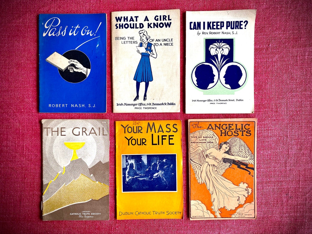 Catholic Ephemera Pack Six Pamphlets Including Catholic Truth Society C ...