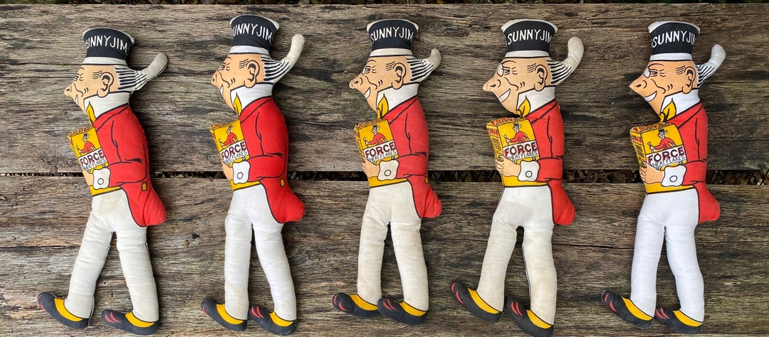 Sunny Jim Wheat Flakes Force - Promotional Soft Toy - Several to Chose ...