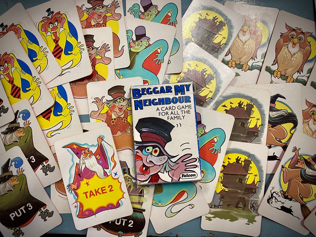 Beggar My Neighbour - Card Game - 1960s - Etsy