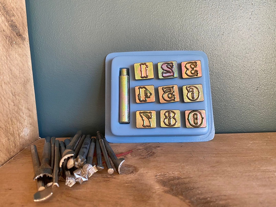 Metal Letter Punch Kit - Numbers and Shapes - Etsy