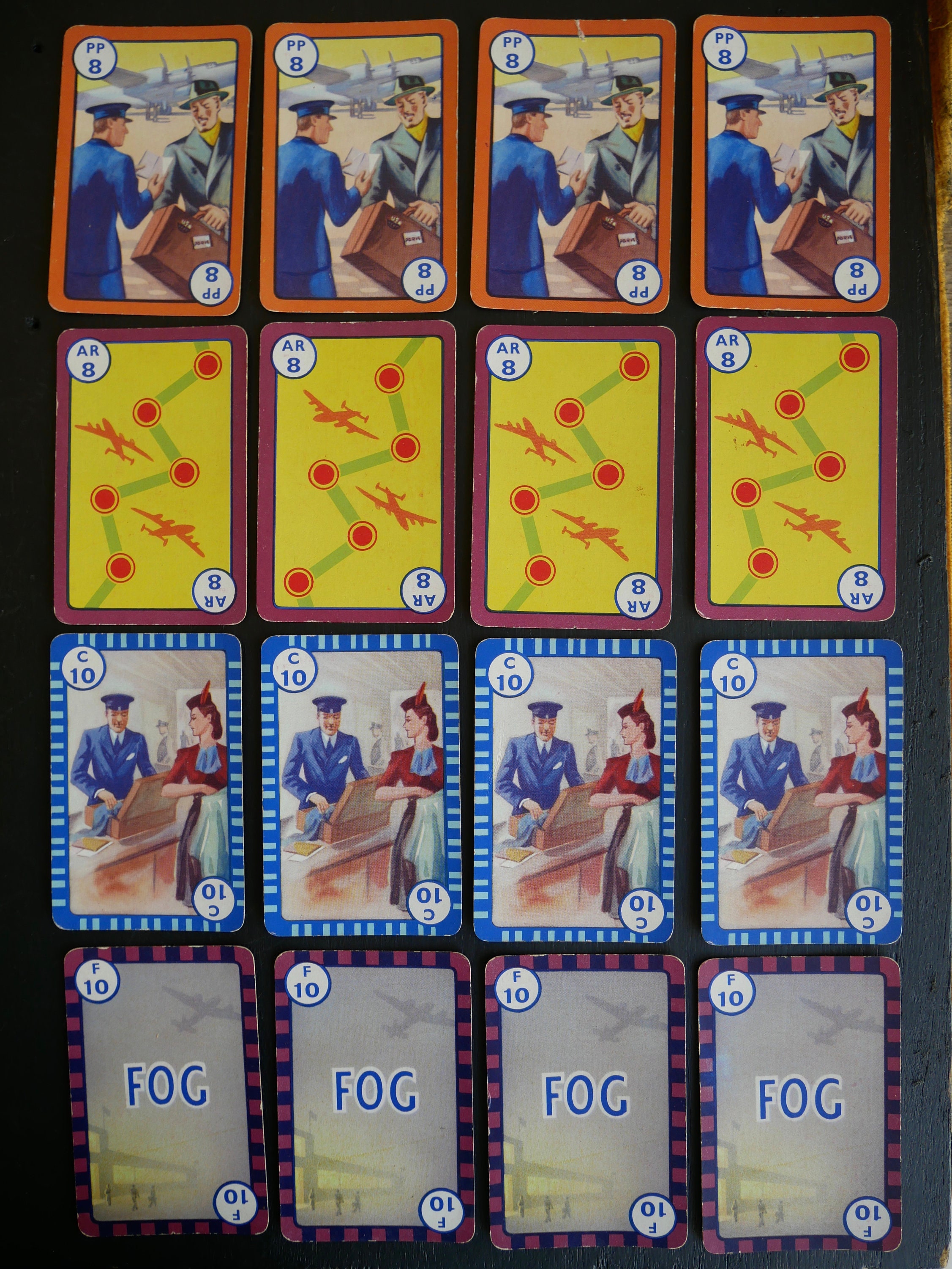 Pepys Card Game Flight 1950s | Etsy