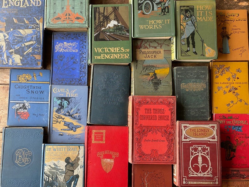 Victorian Edwardian Books Selection Available - Etsy