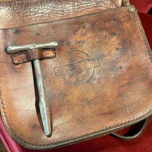 Vintage London Transport Bus Conductor's Leather Money Bag - Etsy