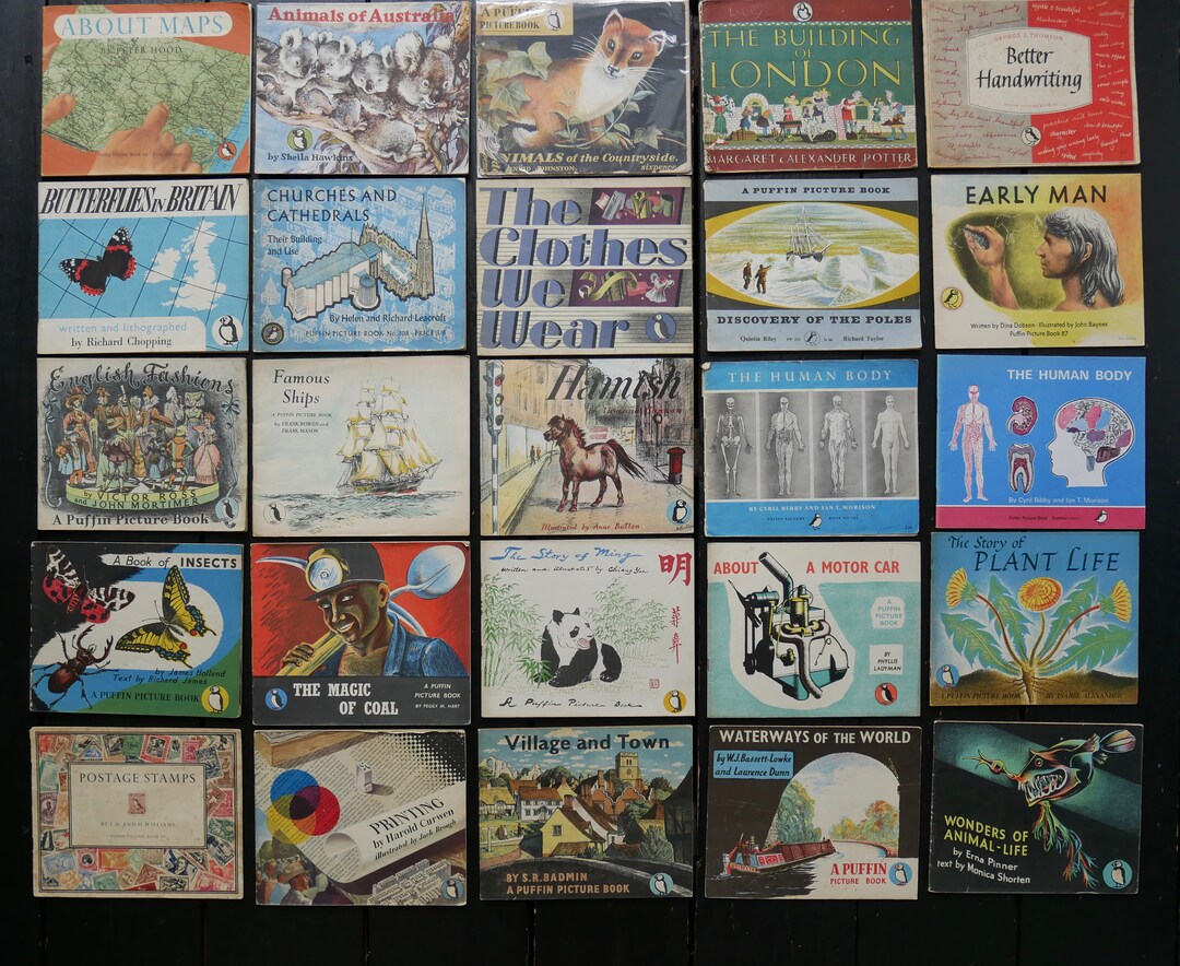 Puffin Picture Books - Various Titles Available - Etsy