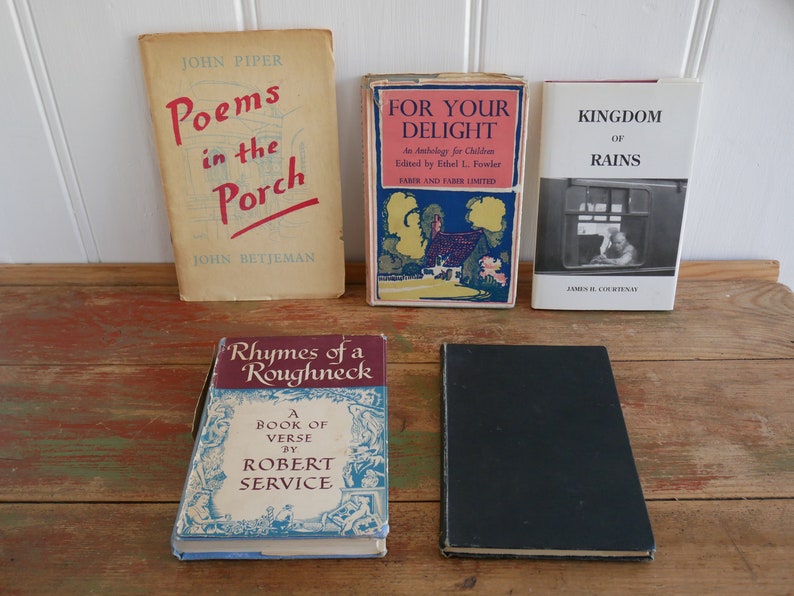 Poetry Book Bundle | Etsy