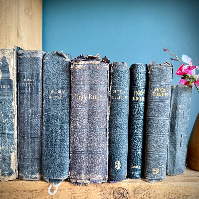 Antique Bibles for Sale - Etsy
