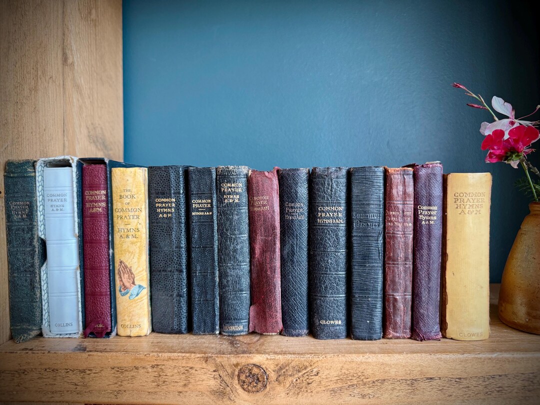 Vintage Book of Common Prayer & Hymns - Selection Available - Etsy