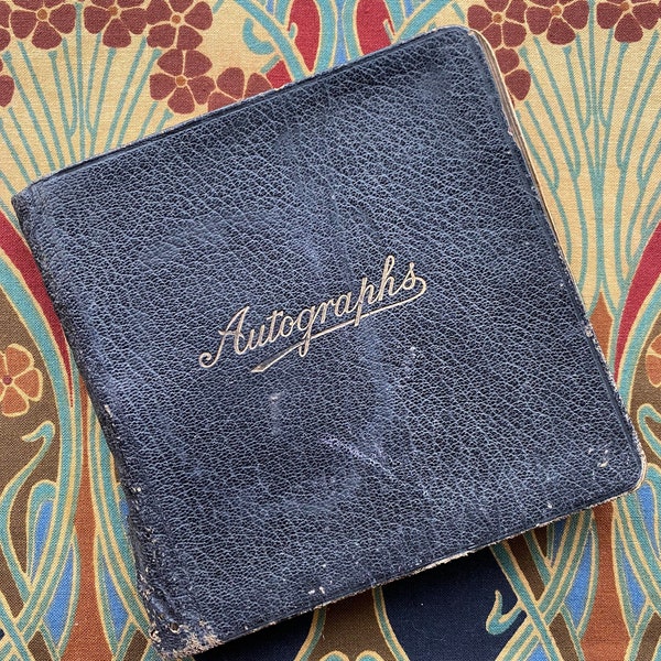 Antique Autograph - Etsy