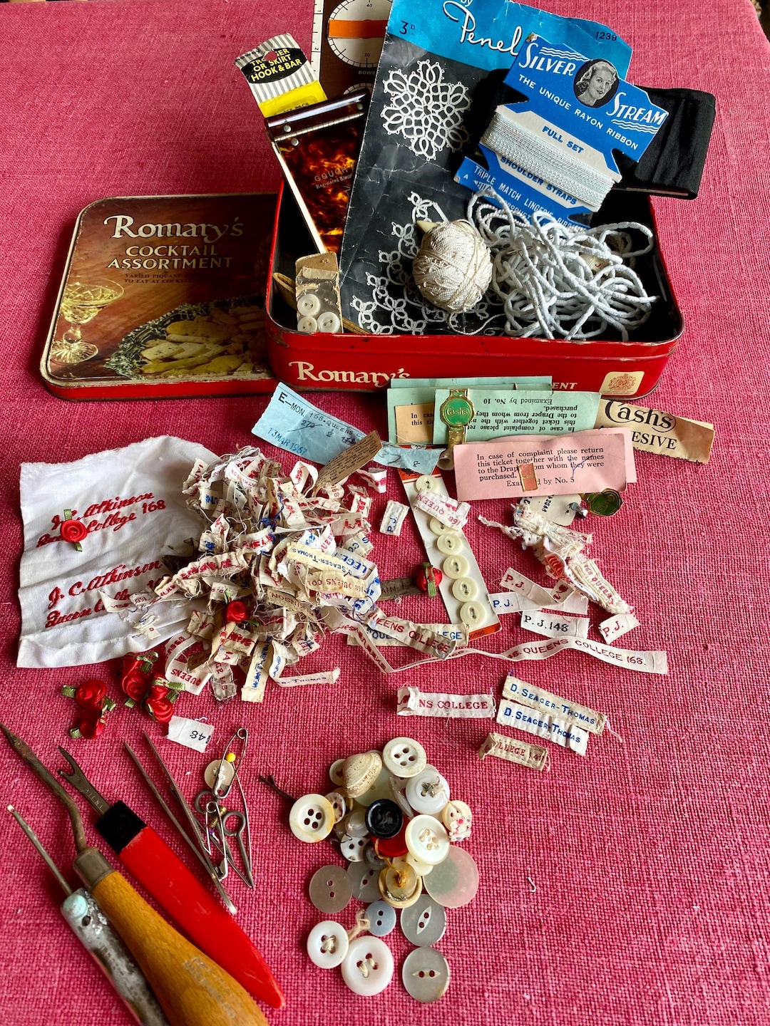Vintage Haberdashery & Sewing Items Collection - Etsy