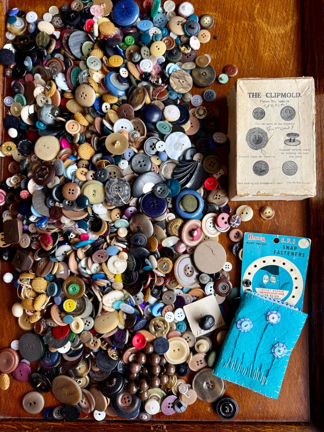 Vintage Buttons - Job Lot - Etsy