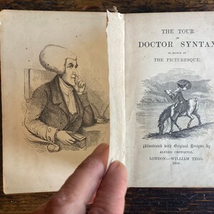 The Tour of Doctor Syntax in Search of the Picturesque by William Combe ...