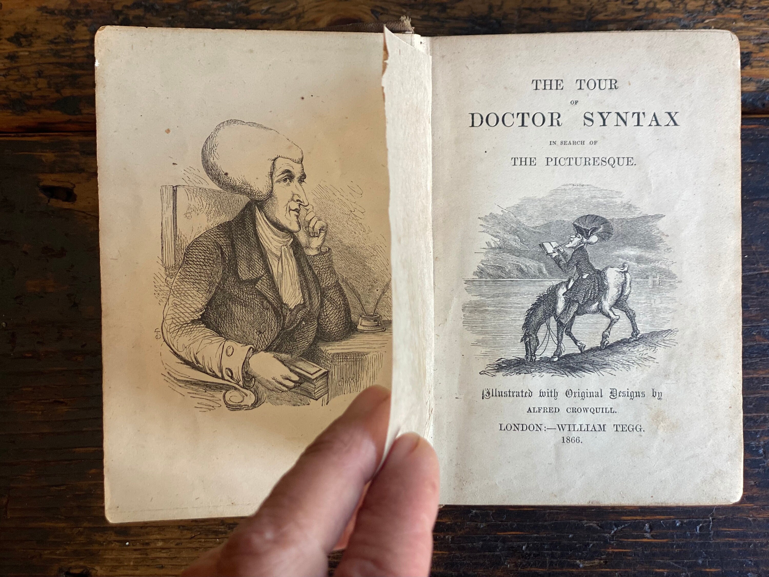 The Tour of Doctor Syntax in Search of the Picturesque by William Combe ...